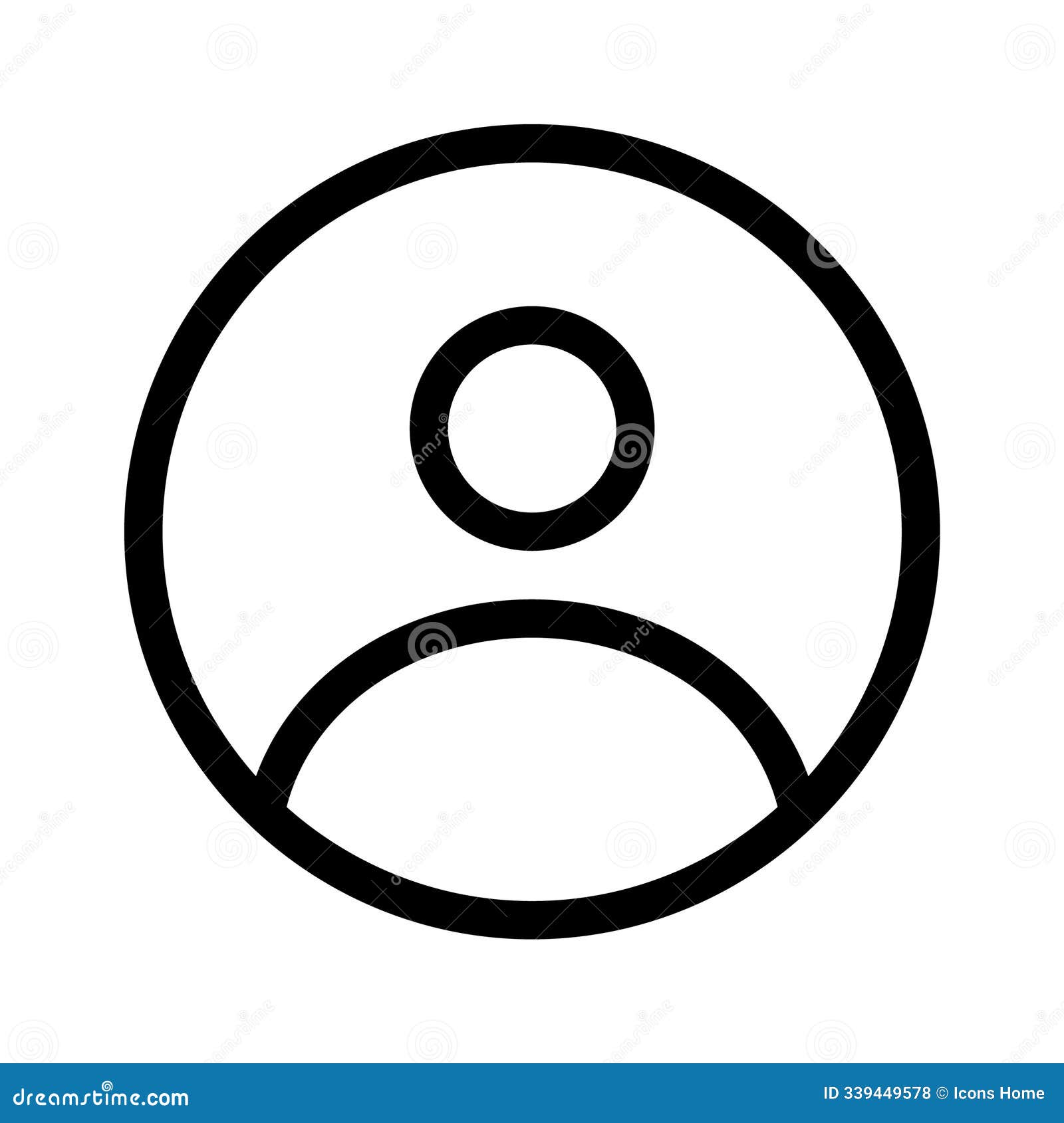 User Profile stock illustration. Illustration of person - 339449578