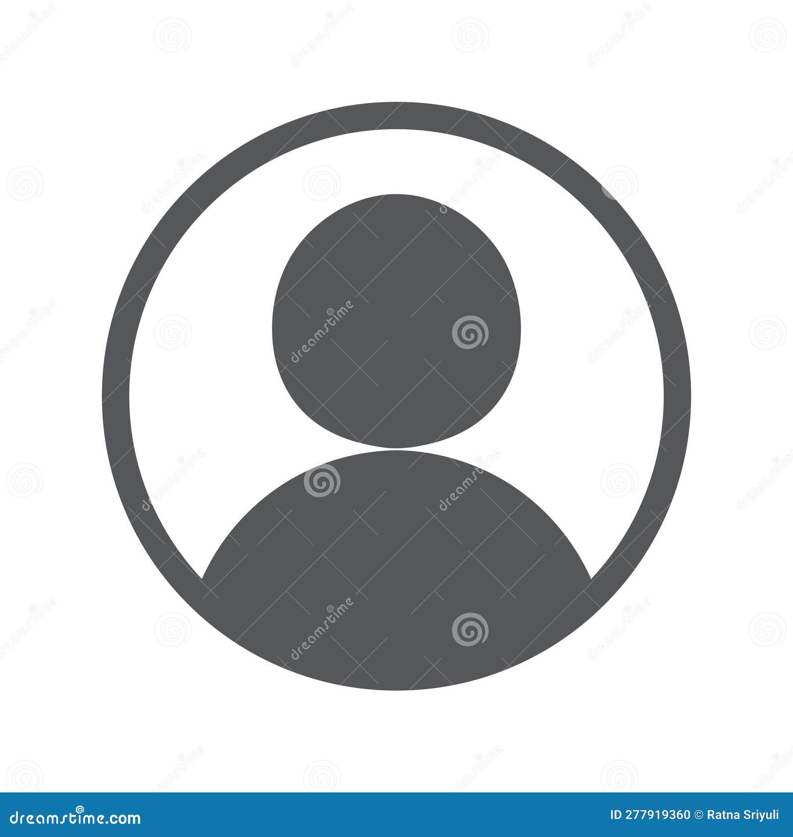 User Profile, UX Vector Persona, Avatar Design Vector Flat Isolated ...