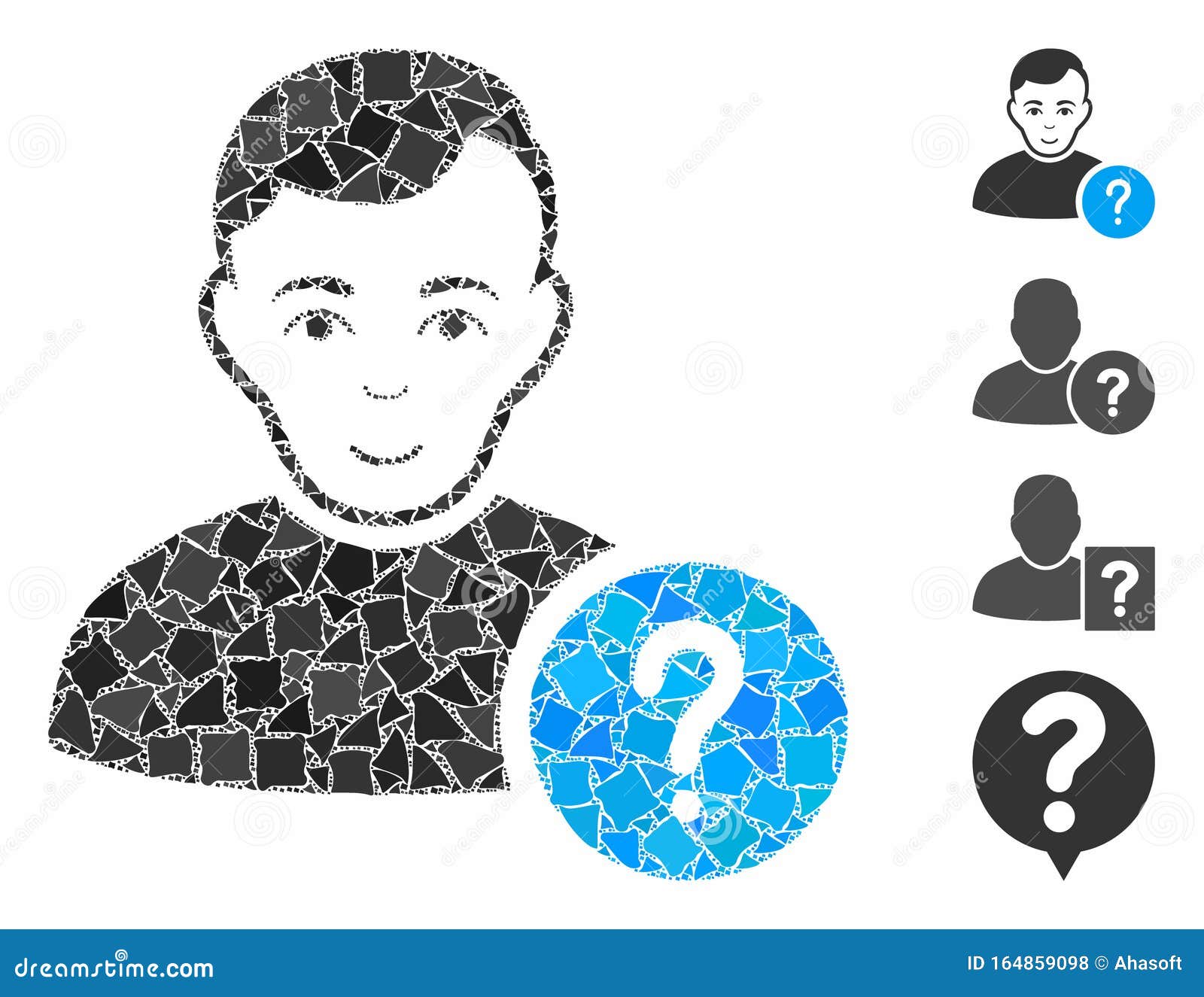 User Status Mosaic Icon of Tremulant Items Stock Illustration ...