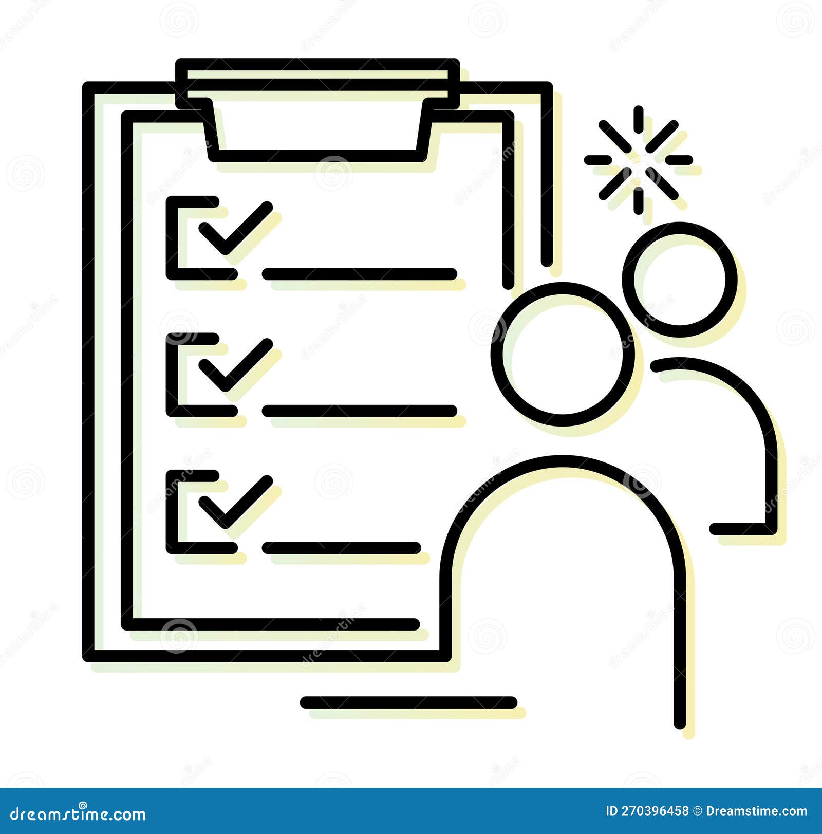 User Survey Icon - Stock Illustration Stock Illustration - Illustration ...