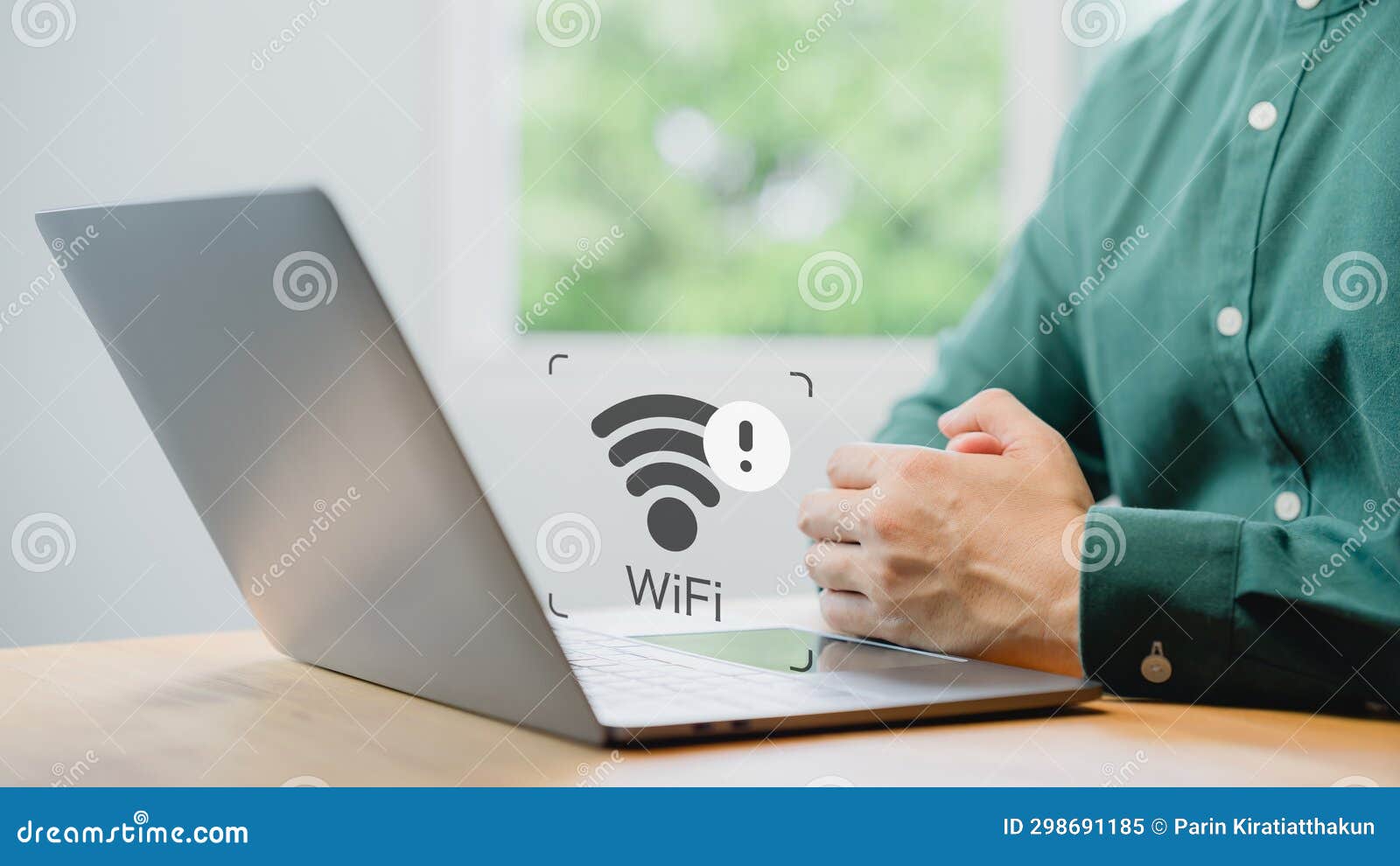 User Using a Laptop Computer To Connect To Wifi but Wifi Not Working ...