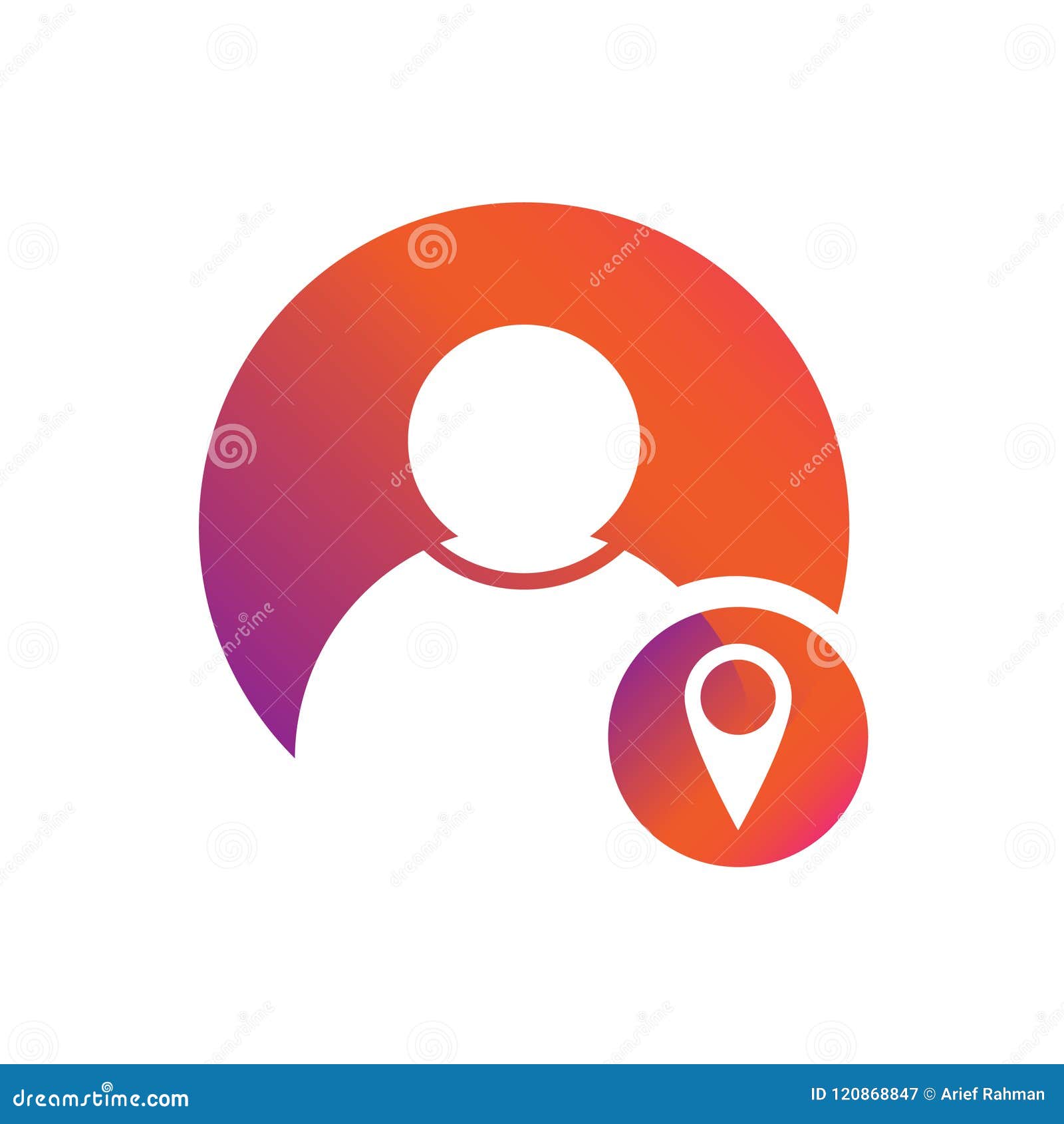 People Location Vector Icon Stock Vector - Illustration of admin, group ...