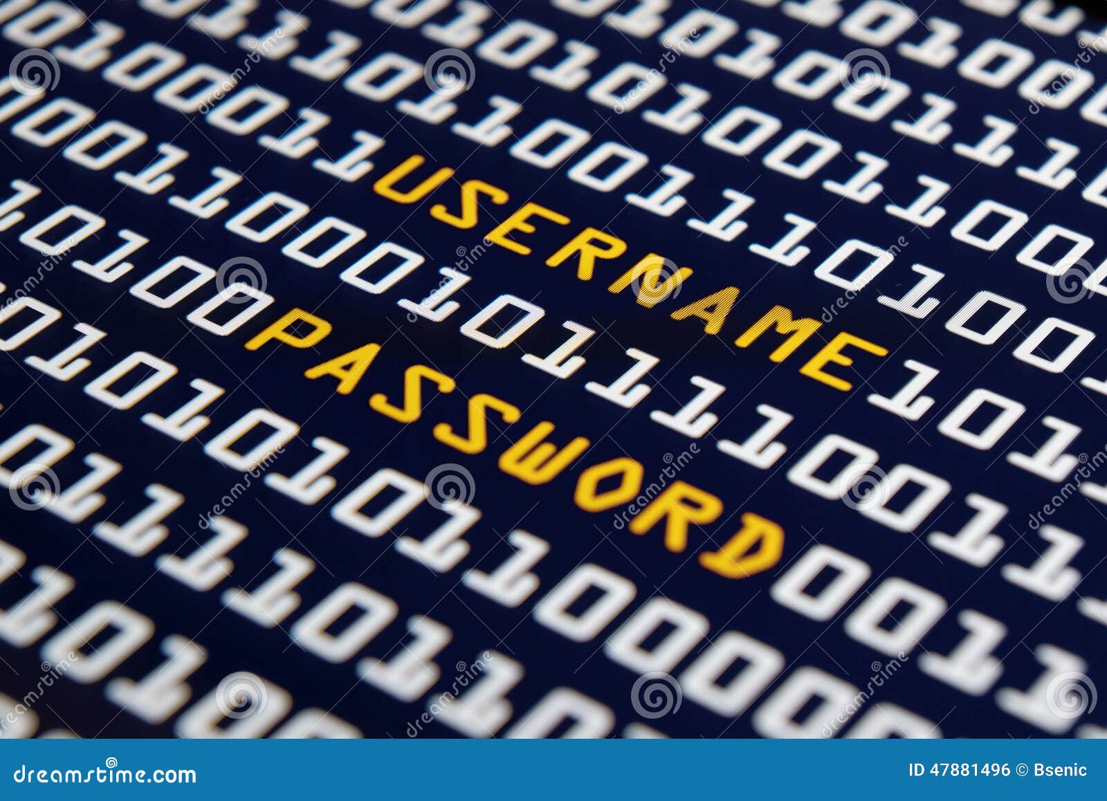 Username and Password - Internet Stock Photo - Image of protect ...