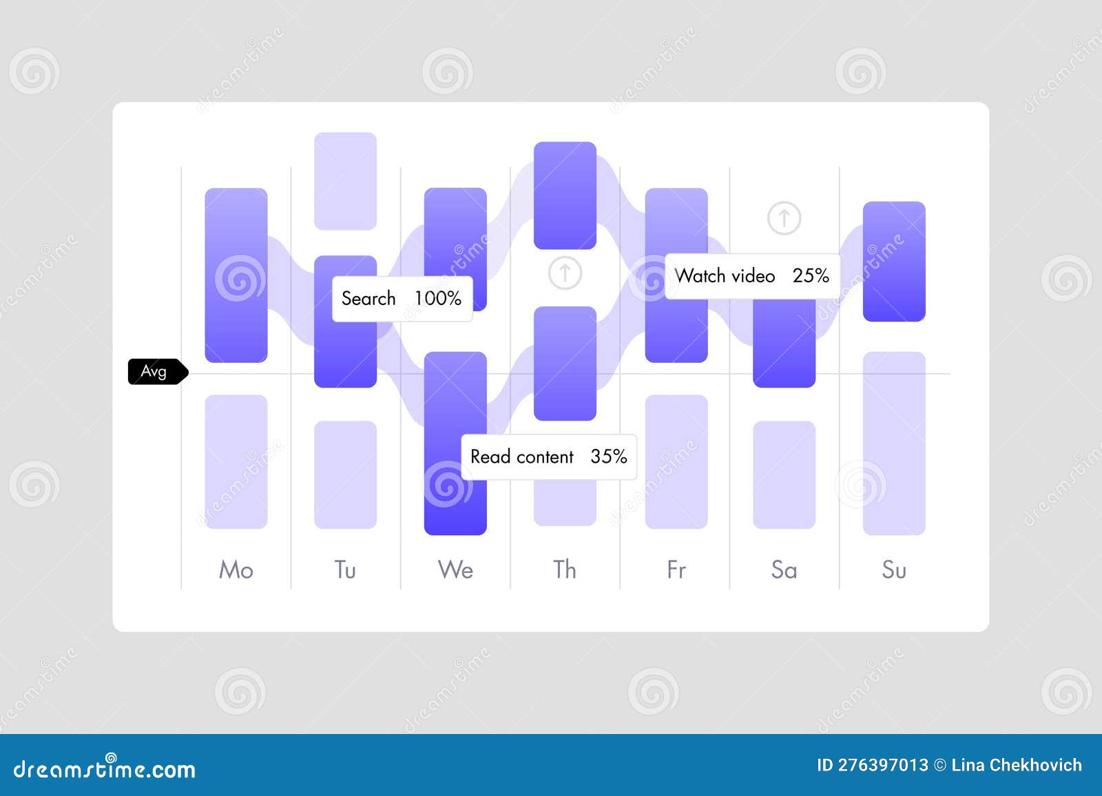 Users Convert Vector Illustration. System for Analytics and Analysis of ...