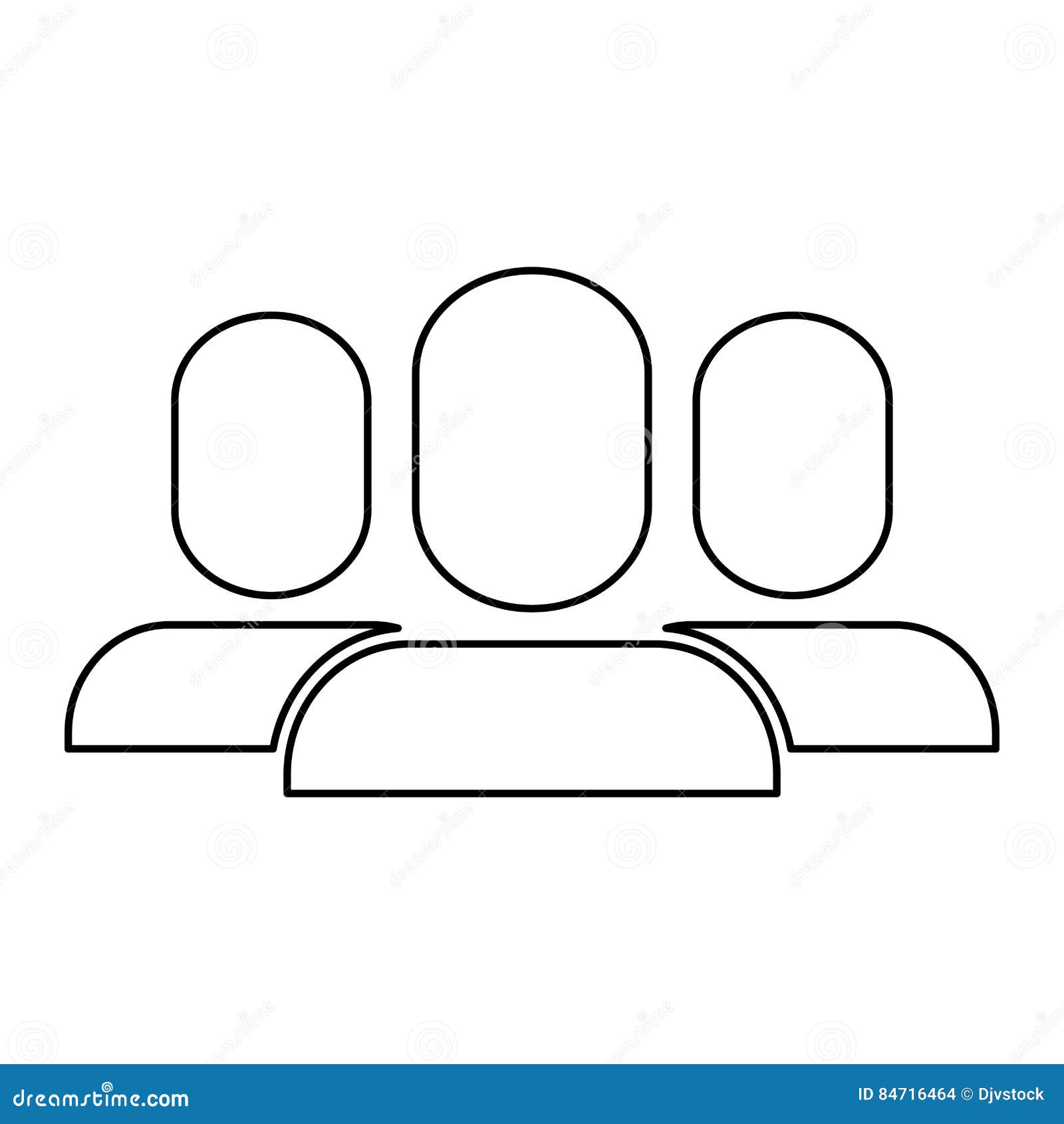 Users Pictogram Community Icon Image Stock Illustration - Illustration ...