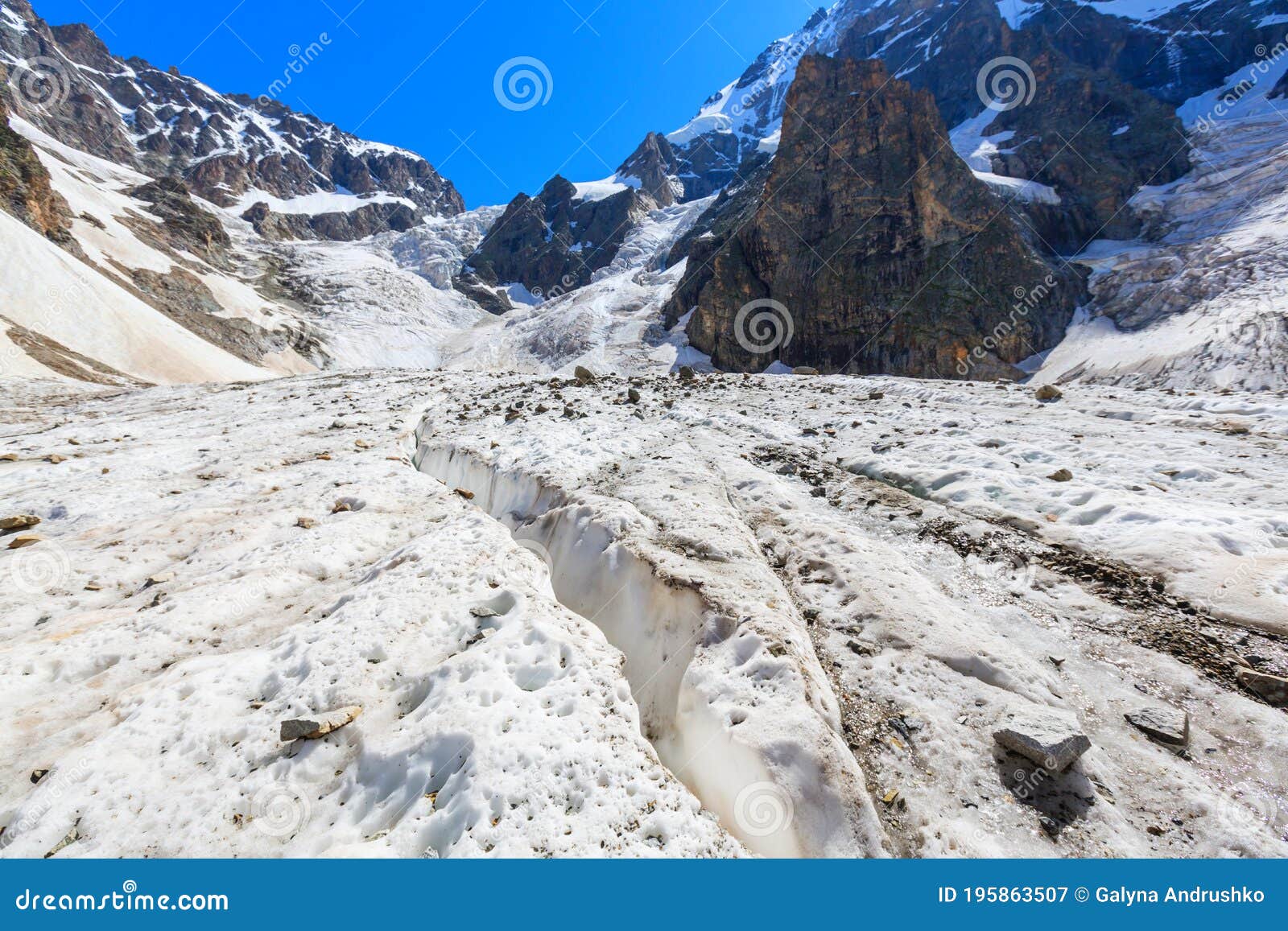 Ushba stock image. Image of majestic, outdoor, georgian - 195863507