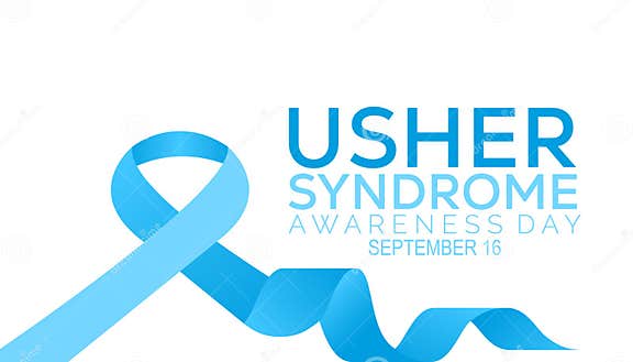 Usher Syndrome Awareness Day is Observed Every Year on September. Stock ...
