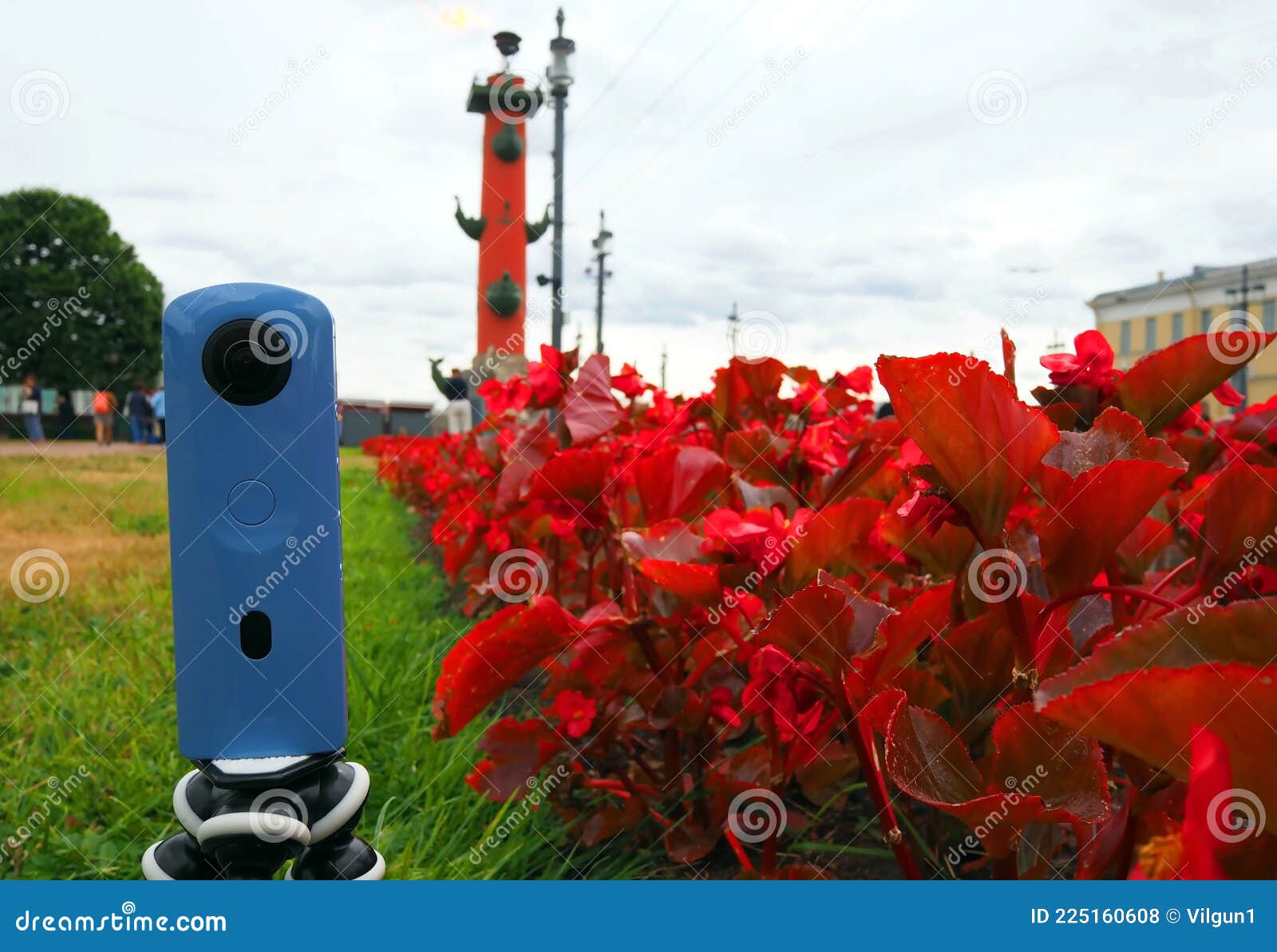 Using an Action Camera To Shoot Objects. a Small Camera for Filming in ...