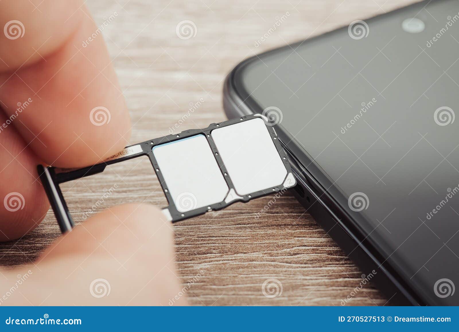 Using Advantages of Two Mobile Network Operators Stock Image - Image of ...