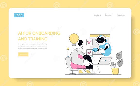 Using AI for Human Resources Stock Vector - Illustration of efficiency ...