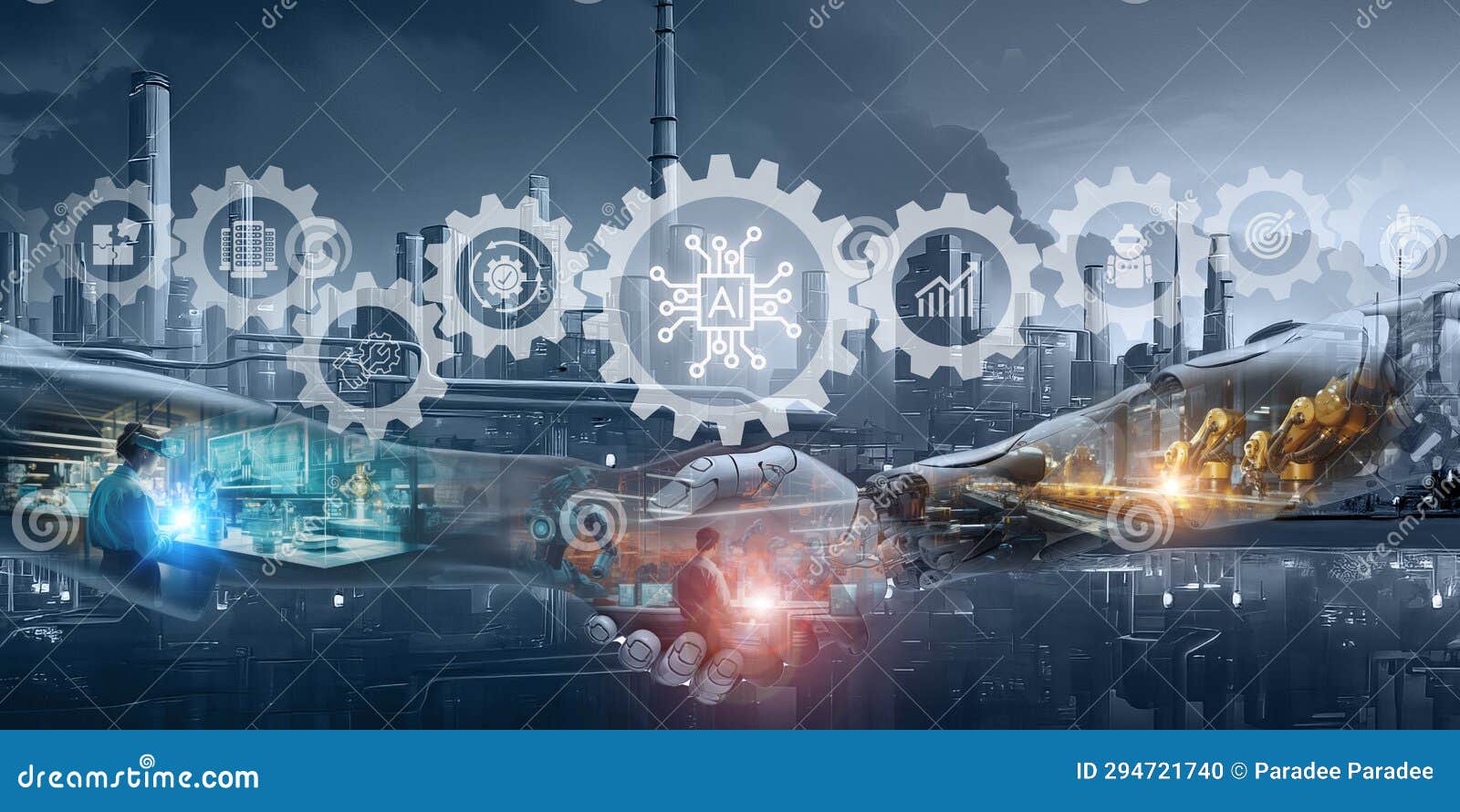 Using AI in Manufacturing. AI Adoption for Predictation, Forecasting ...