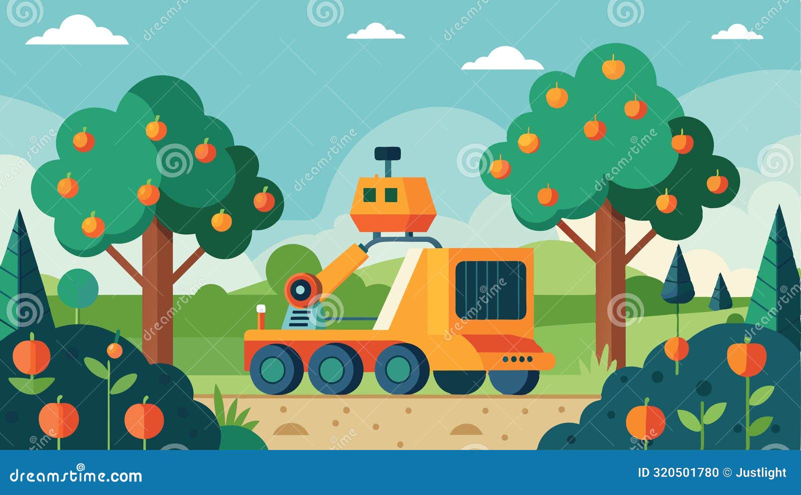 Using Artificial Intelligence an Automated Fruit Harvester Navigates ...