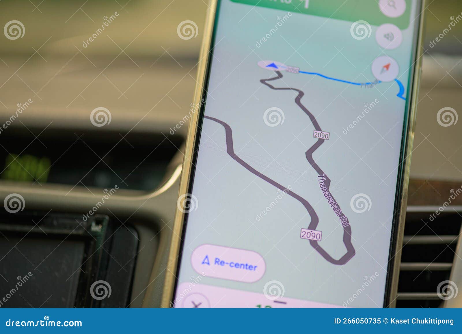 Using Cell Phone for Gps Navigation Stock Image - Image of trip, modern ...