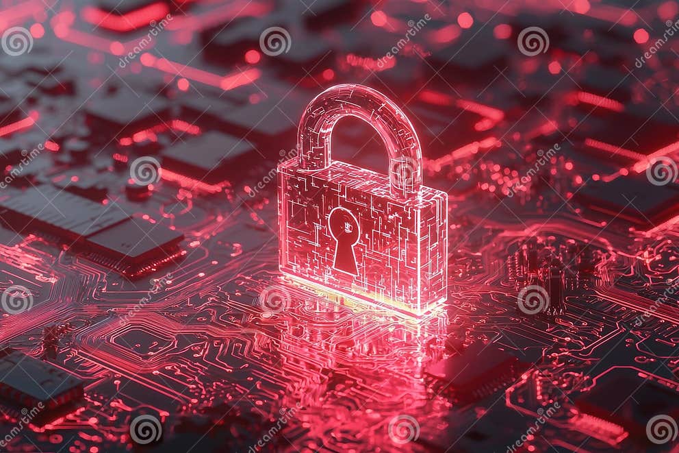 Using a Circuit Pattern To Lock a Device. Cybersecurity, Cyber Defense, and Data Security are ...