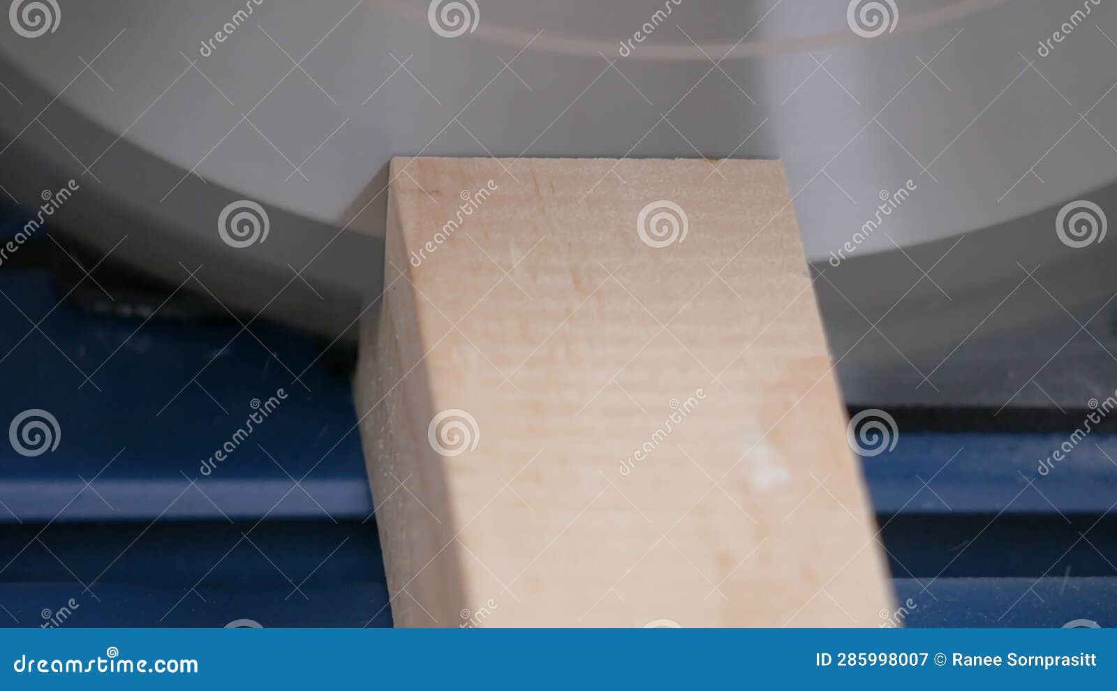 Using the Circular Saw for Cutting Wooden Stock Video - Video of ...