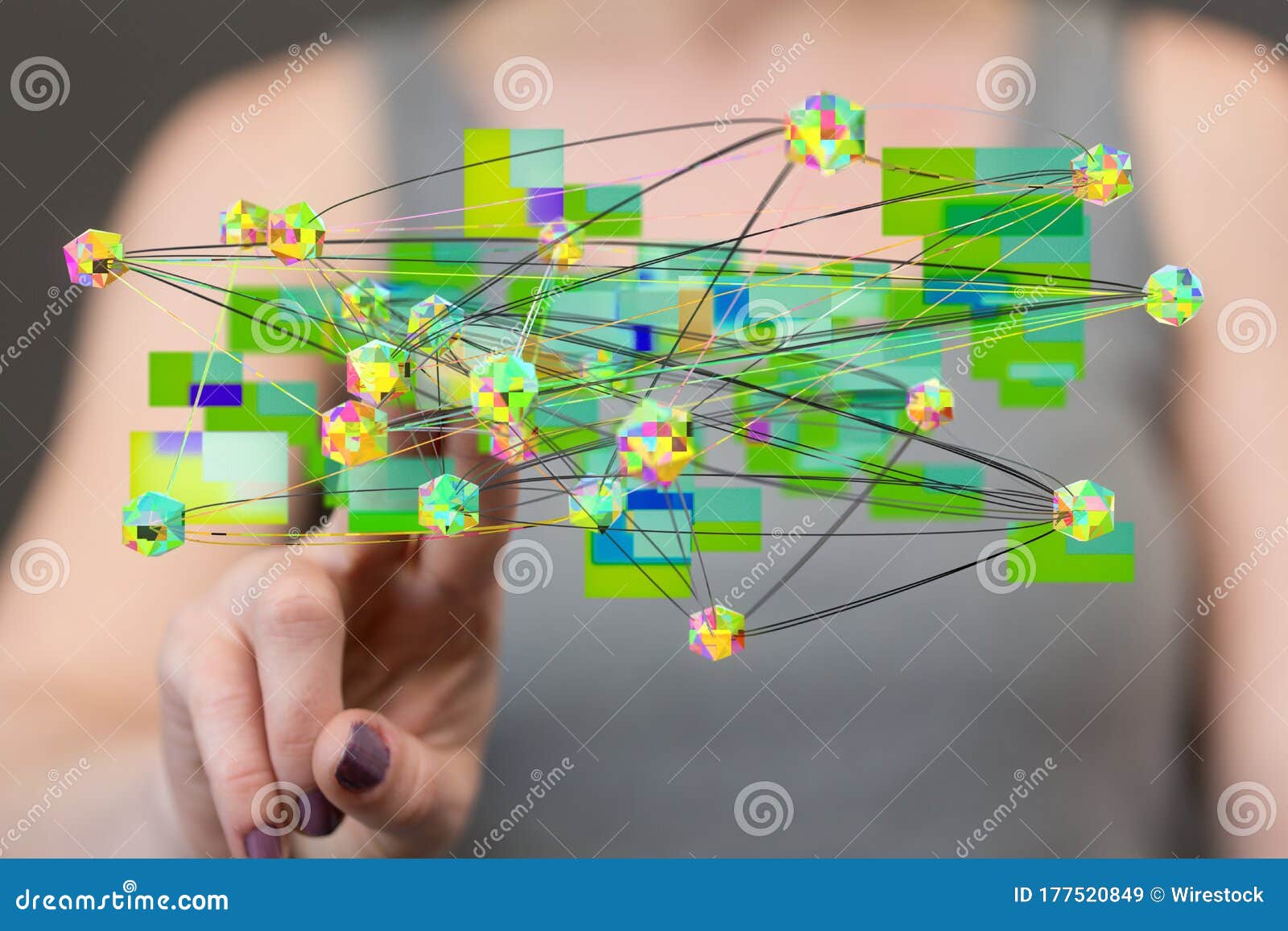 A Using Cloud Technology To Send and Receive Files Stock Image - Image ...
