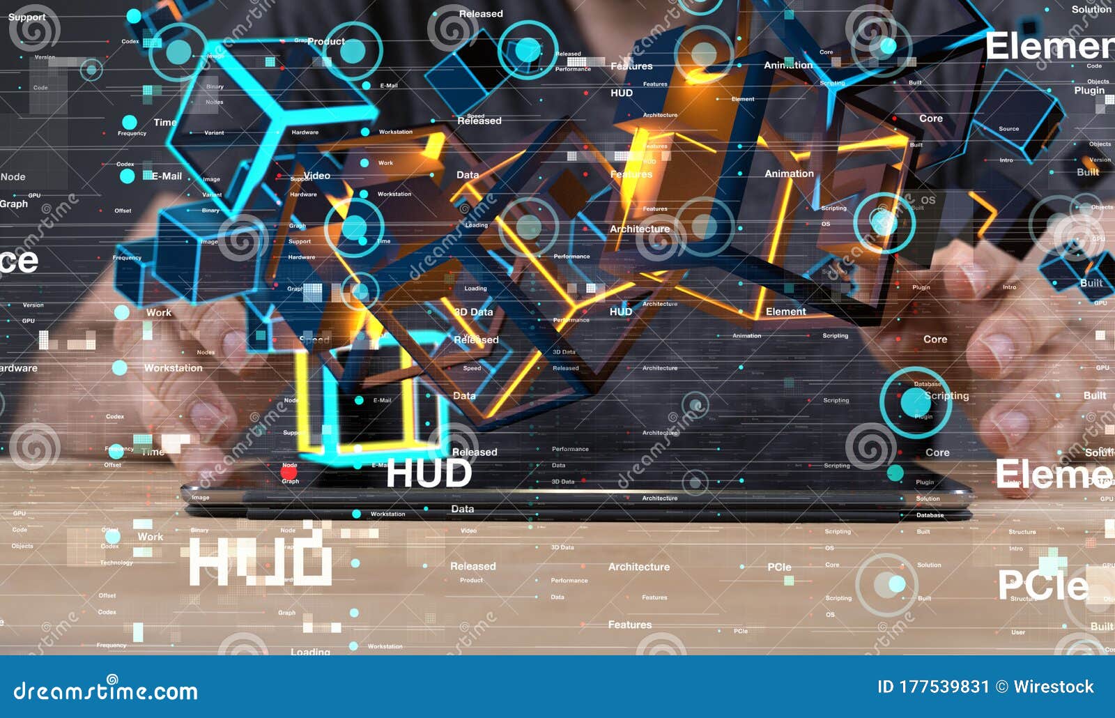 A Using Cloud Technology To Send and Receive Files Stock Image - Image ...