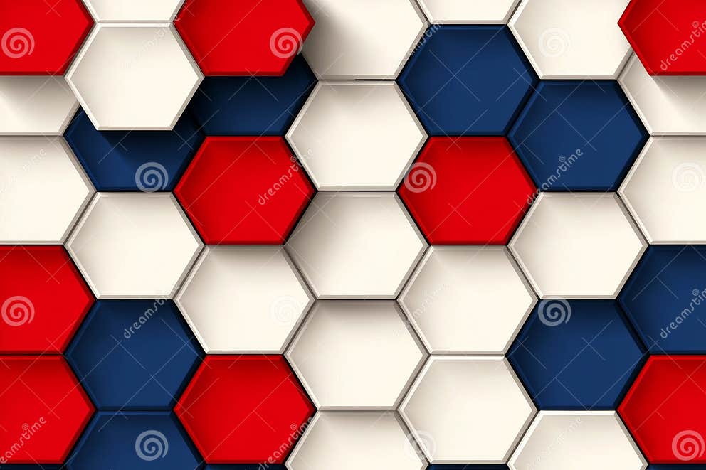 Using the Colors of the Cuban National Flag, a Simple Geometric Pattern ...