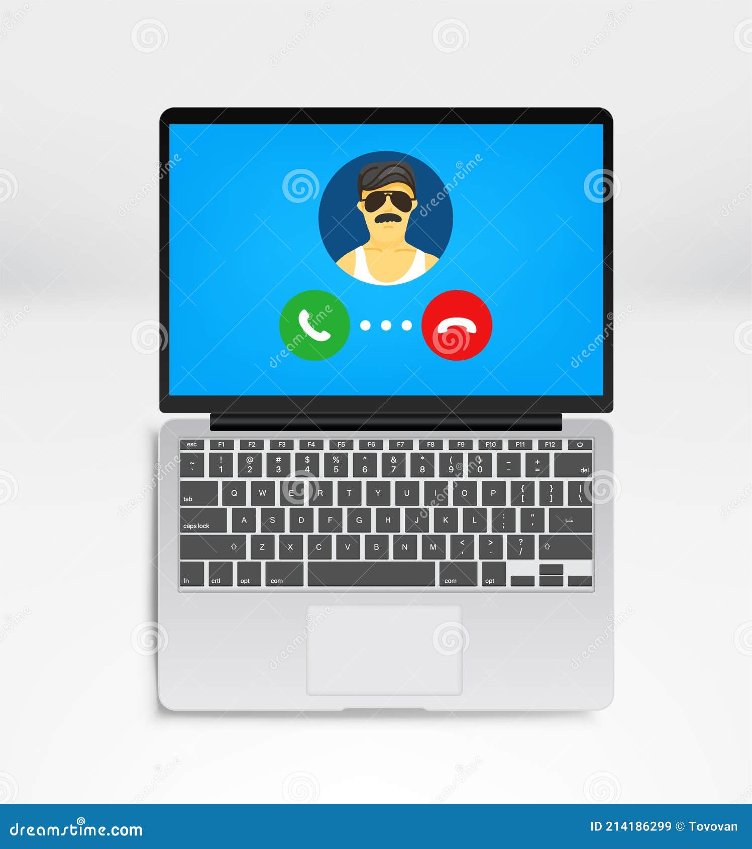 Using Communication Application Stock Vector - Illustration of talk ...