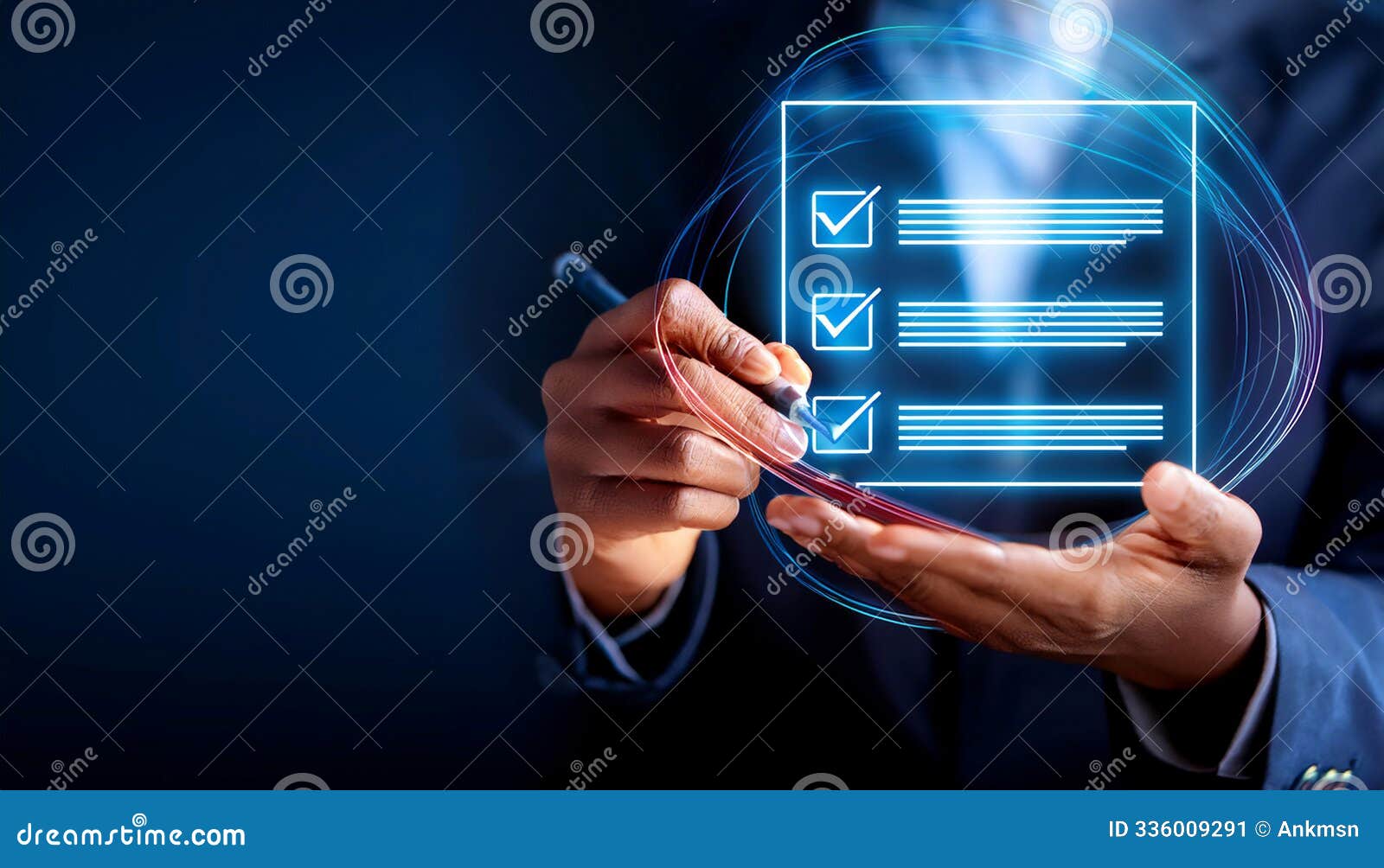Using And Completing A Checklist, Featuring Elements Like Checkmarks, Lists, And Completed Tasks ...