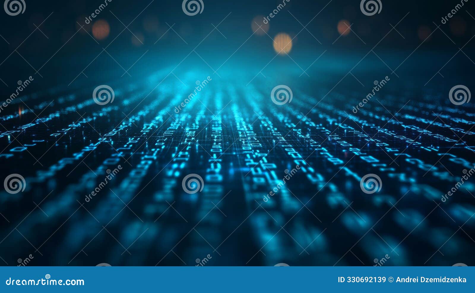 Using Dark Green Colors, this is an Abstract Technology Background with ...