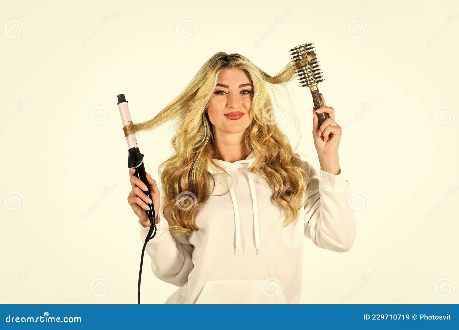 Using Different Wrapping Techniques. Choose Right Type Curling Iron for ...