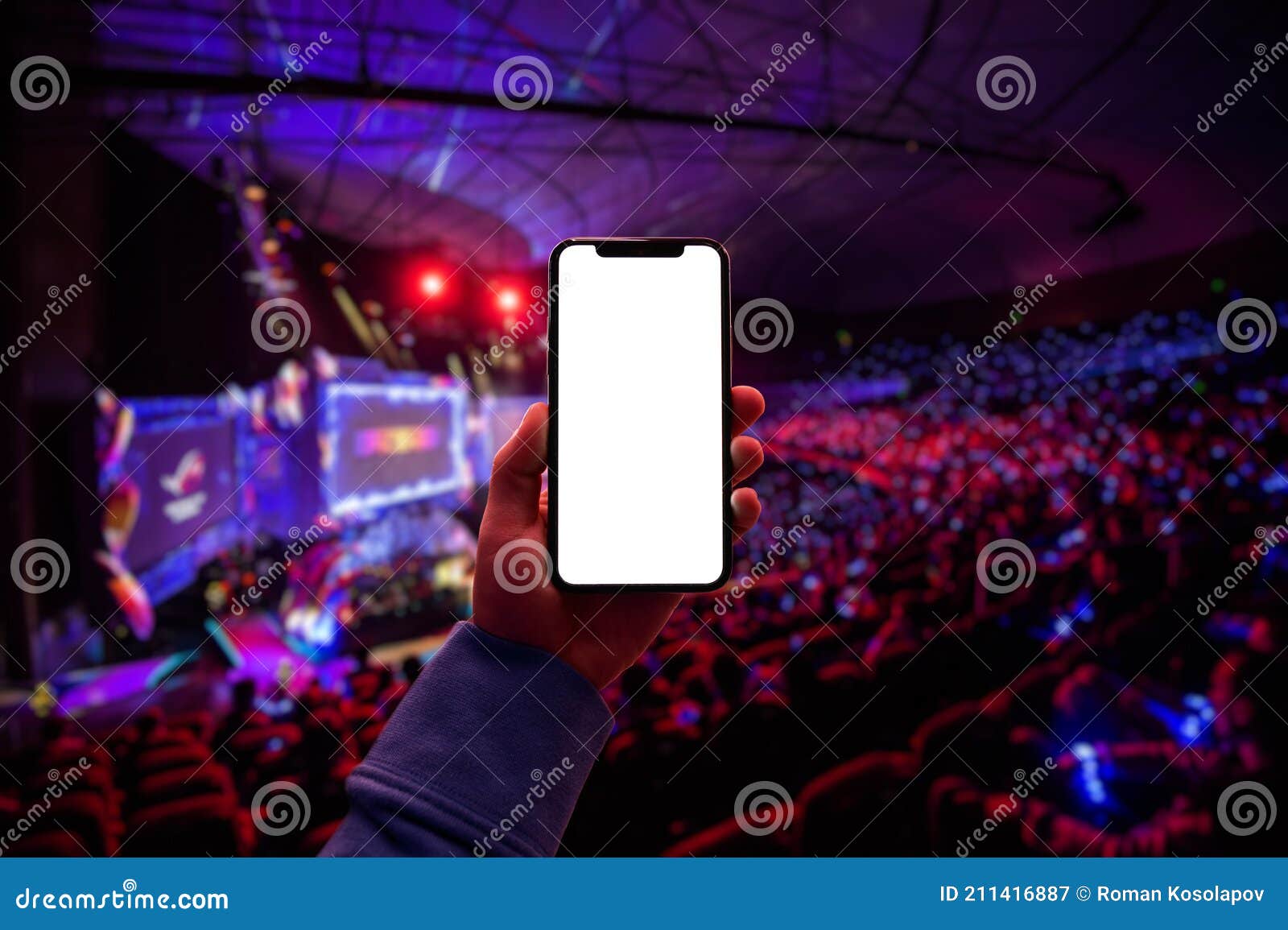 Using Digital Application on the Mobile Smart Phone at Esport Event at ...