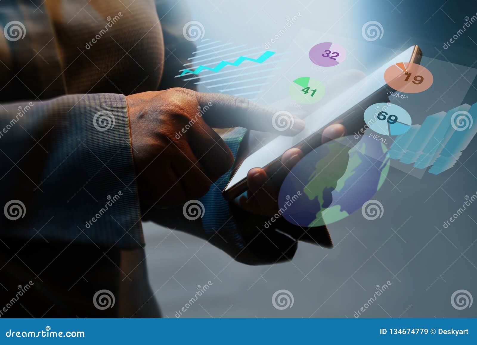 Using Digital Tablet Technology in Business Task. Doing Business ...