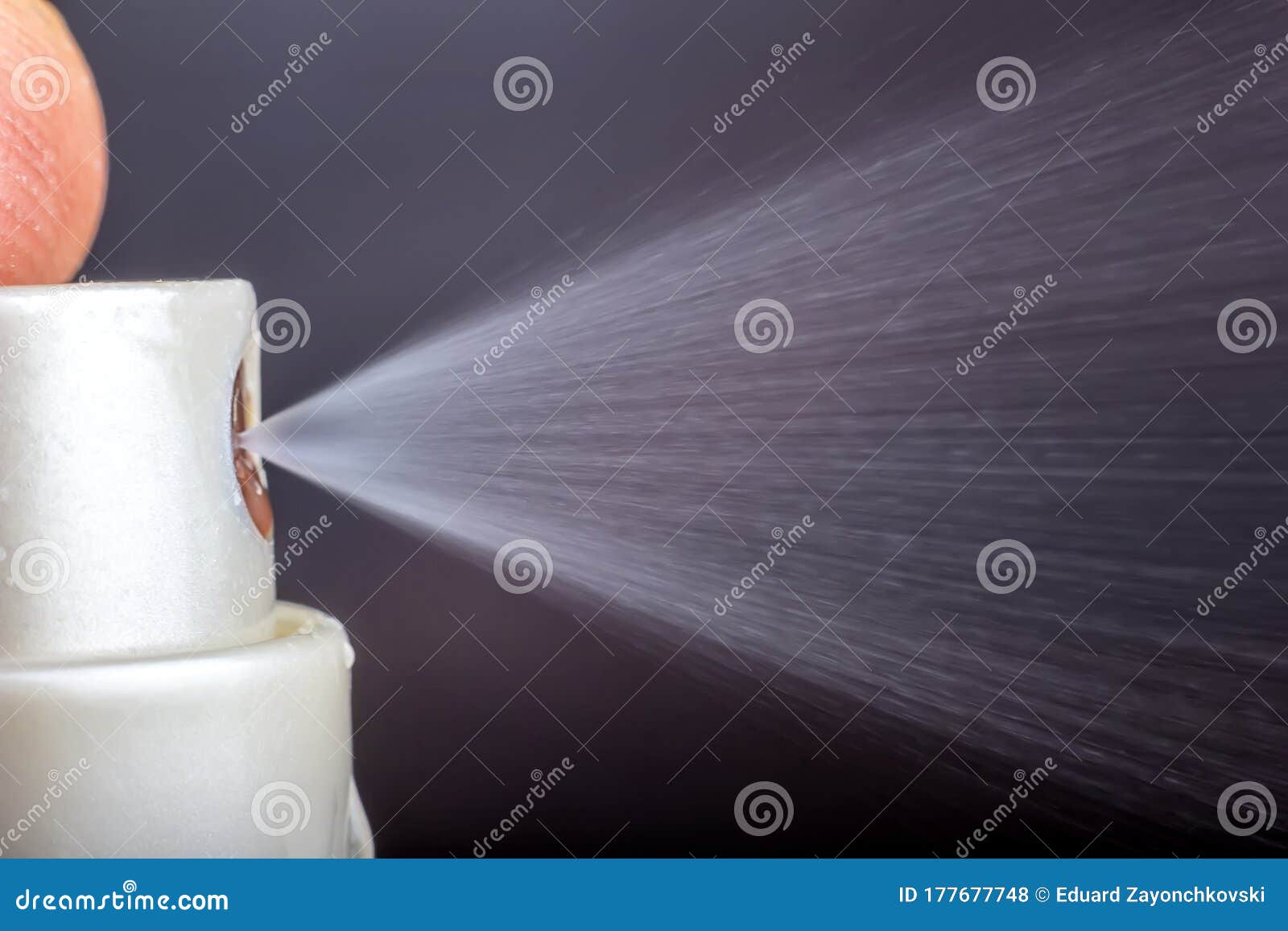 Using Disinfectant Spray To Prevent Germs, Bacteria or Viruses Stock ...