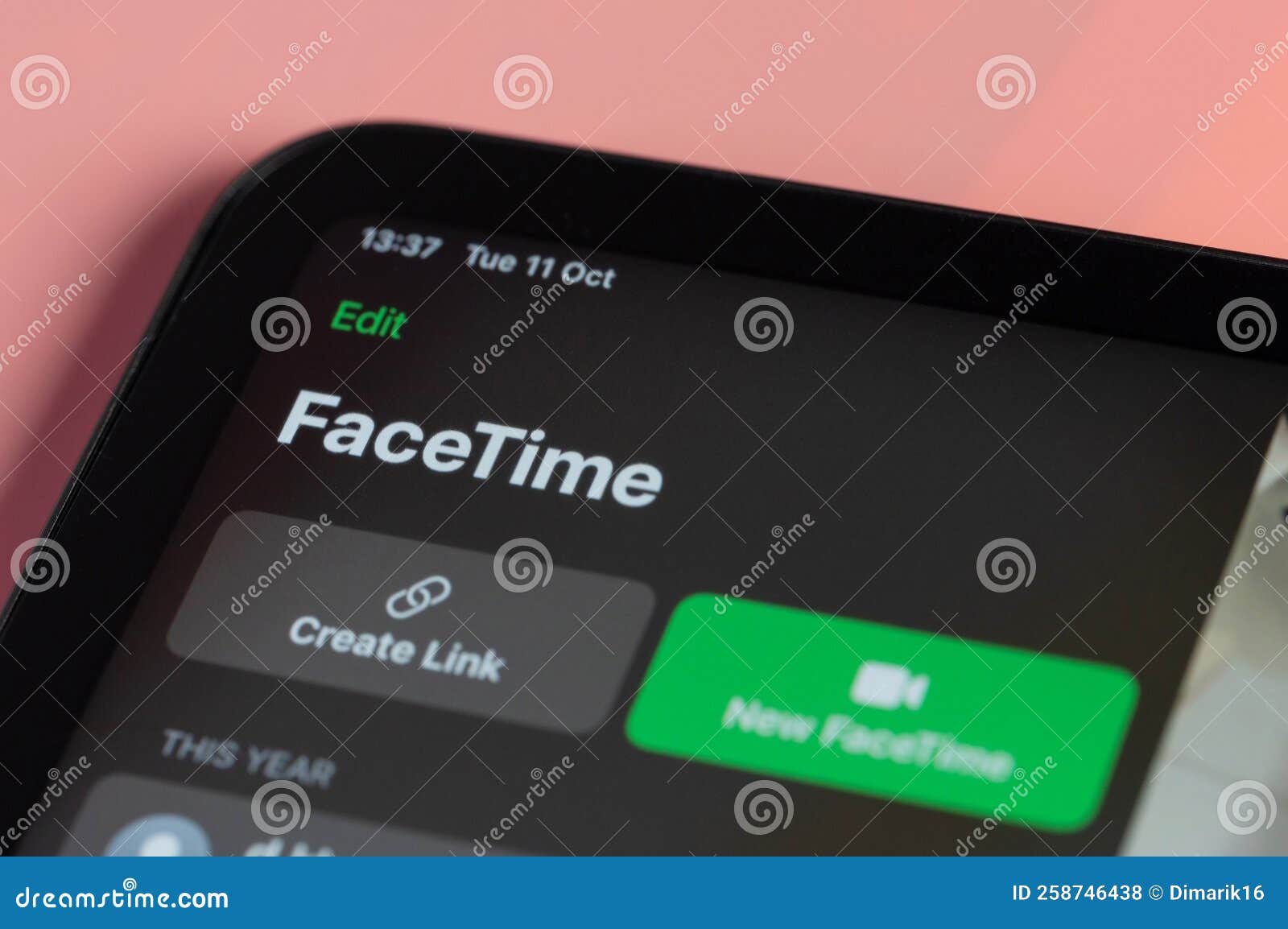 Using facetime chat app editorial stock photo. Image of editorial ...