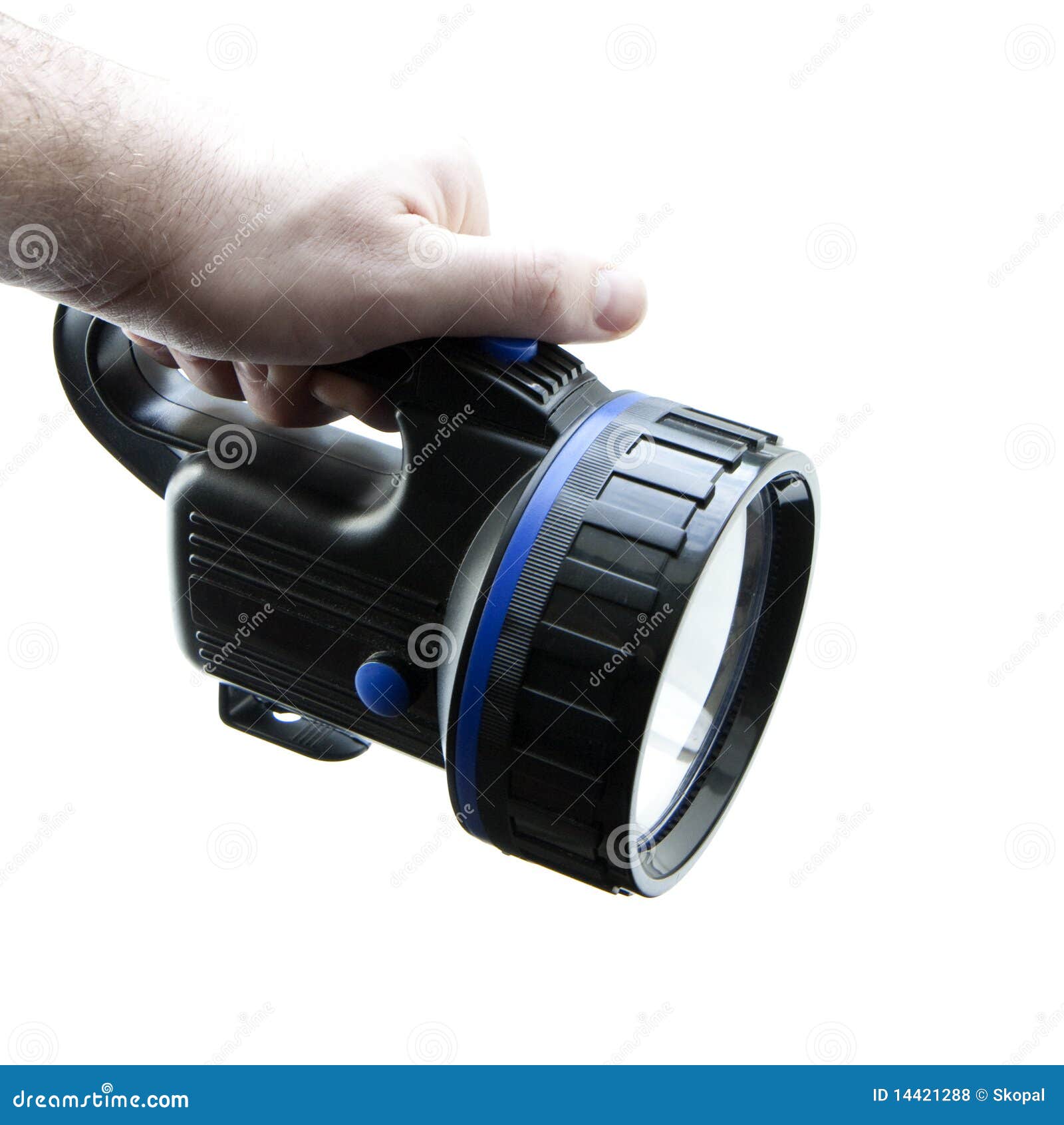 Using flashlight stock photo. Image of white, flashlight - 14421288