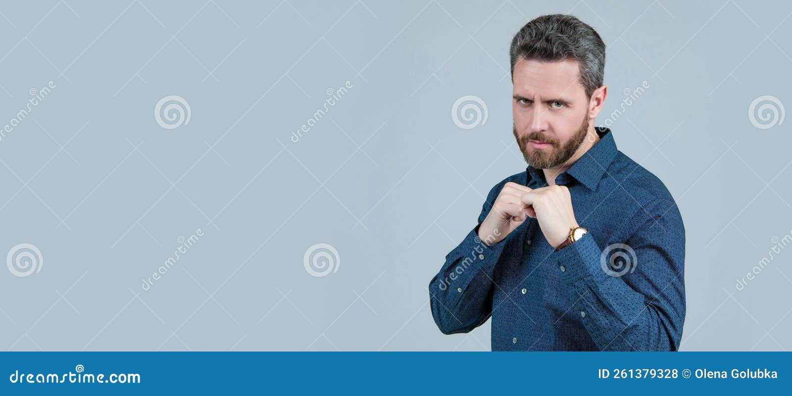 Using Force in Self-defense. Standing in Defensive Position. Fighting ...