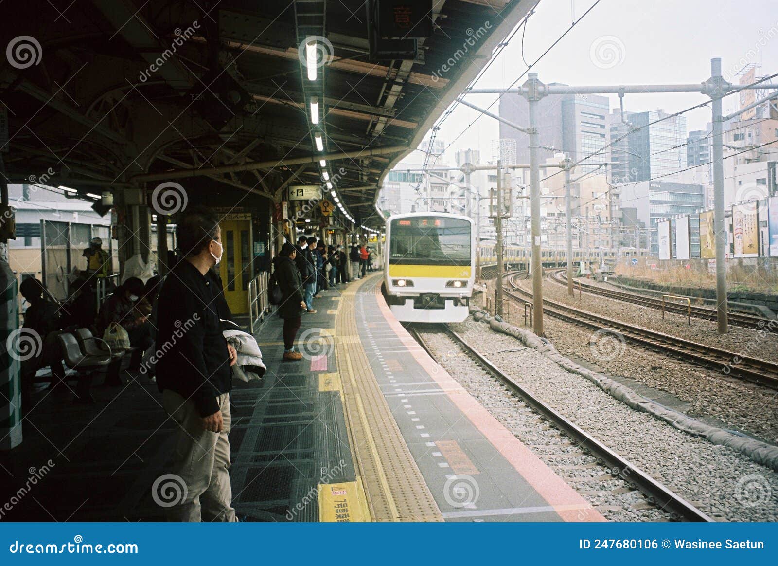 Tokyo metro editorial photo. Image of street, railway - 247680106
