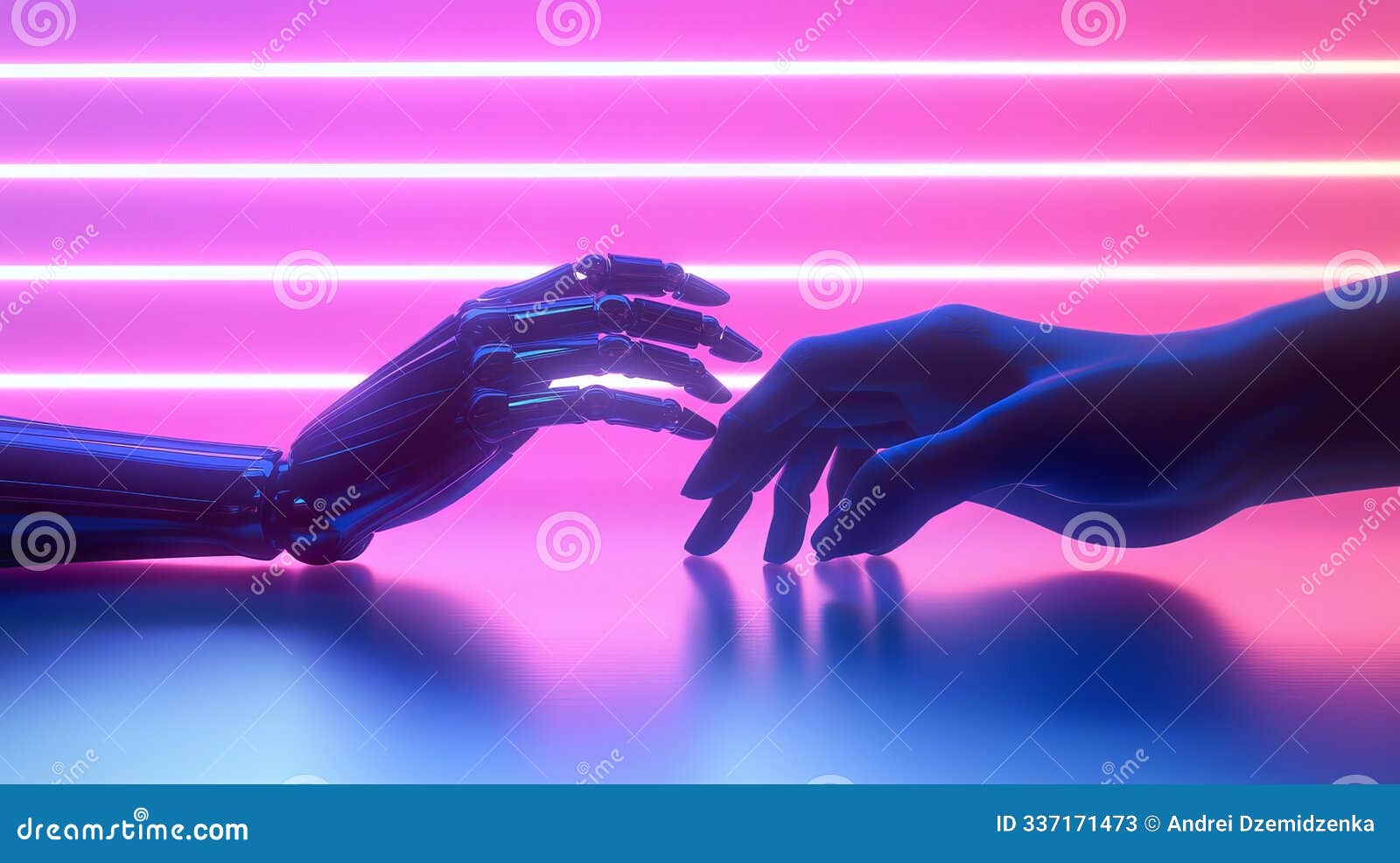 Using Holographic Interfaces, a Human and Robot Interact with One ...