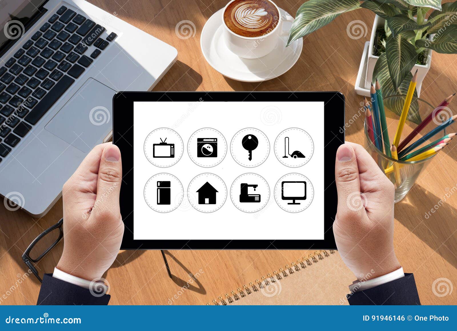 Using Innovative Technologies Computer System Innovation Digita Stock ...