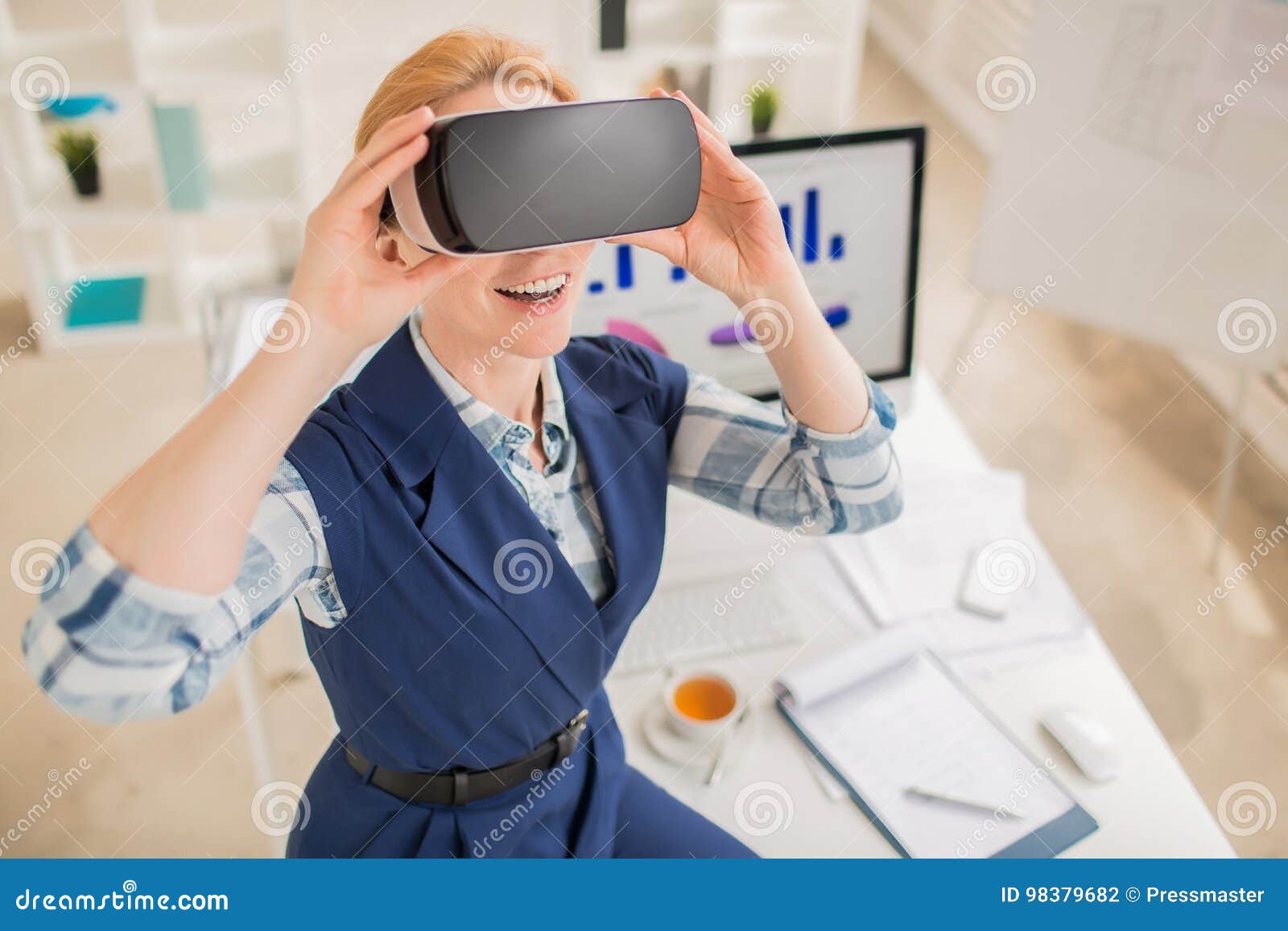 Using Innovative Technology in Design Stock Photo - Image of indoors ...