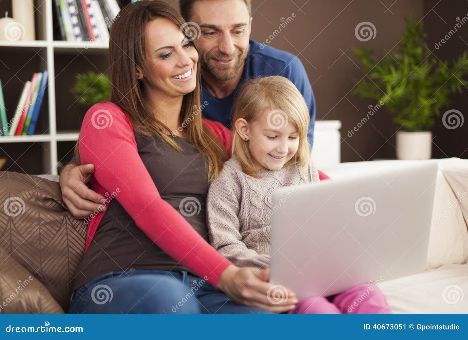 Using laptop together stock image. Image of heterosexual - 40673051