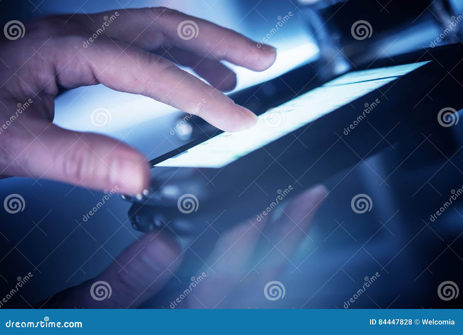 Using Mobile Smartphone App Stock Photo - Image of internet, browsing ...