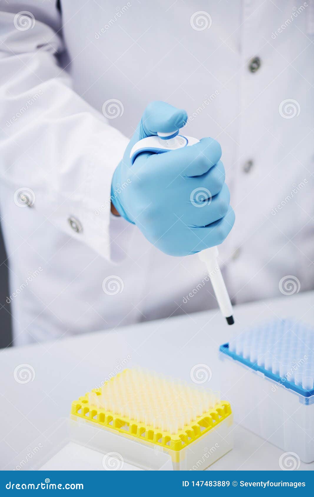 Using modern dropper stock image. Image of unrecognizable - 147483889