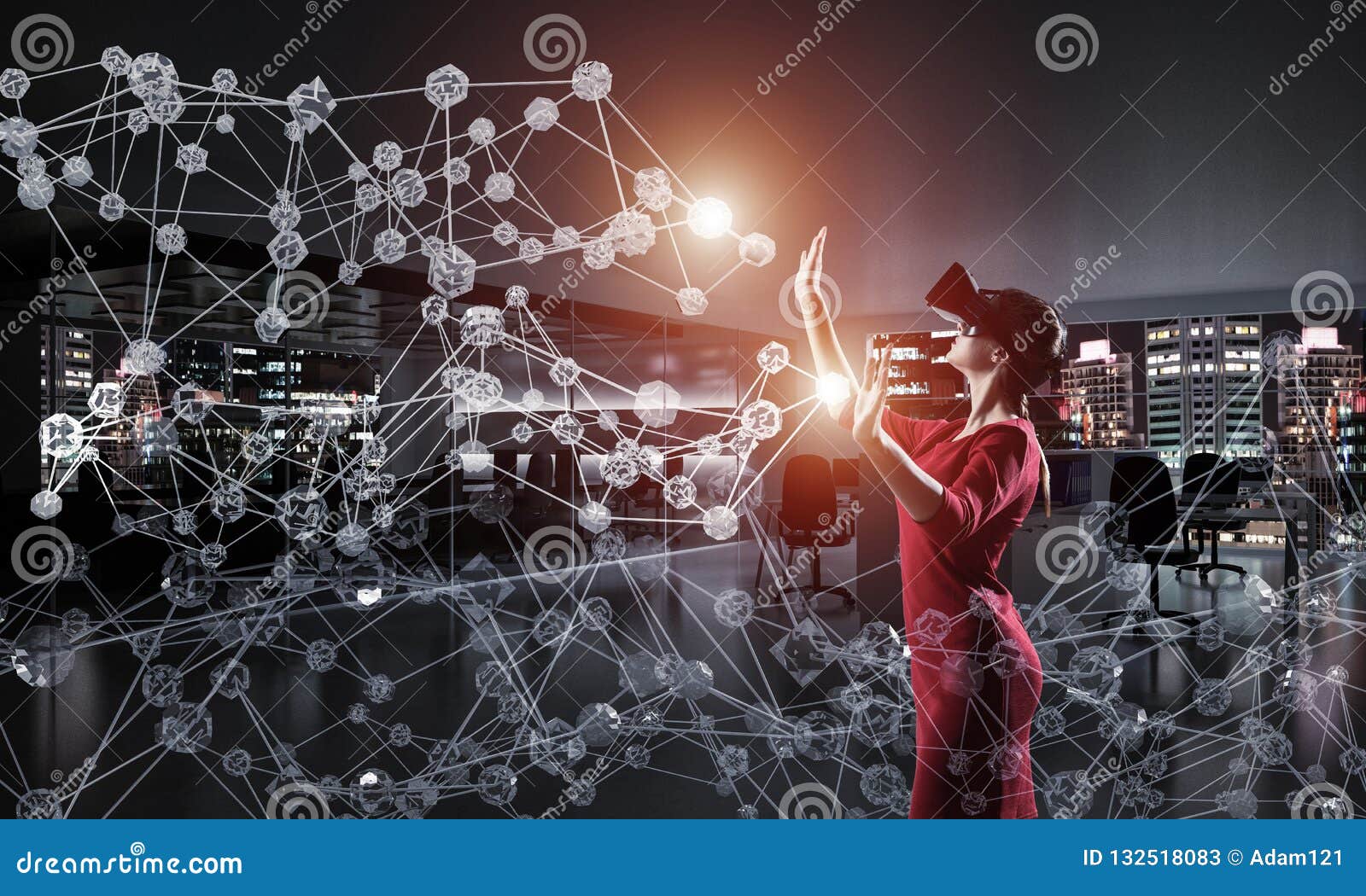 Using modern technologies stock illustration. Illustration of internet ...