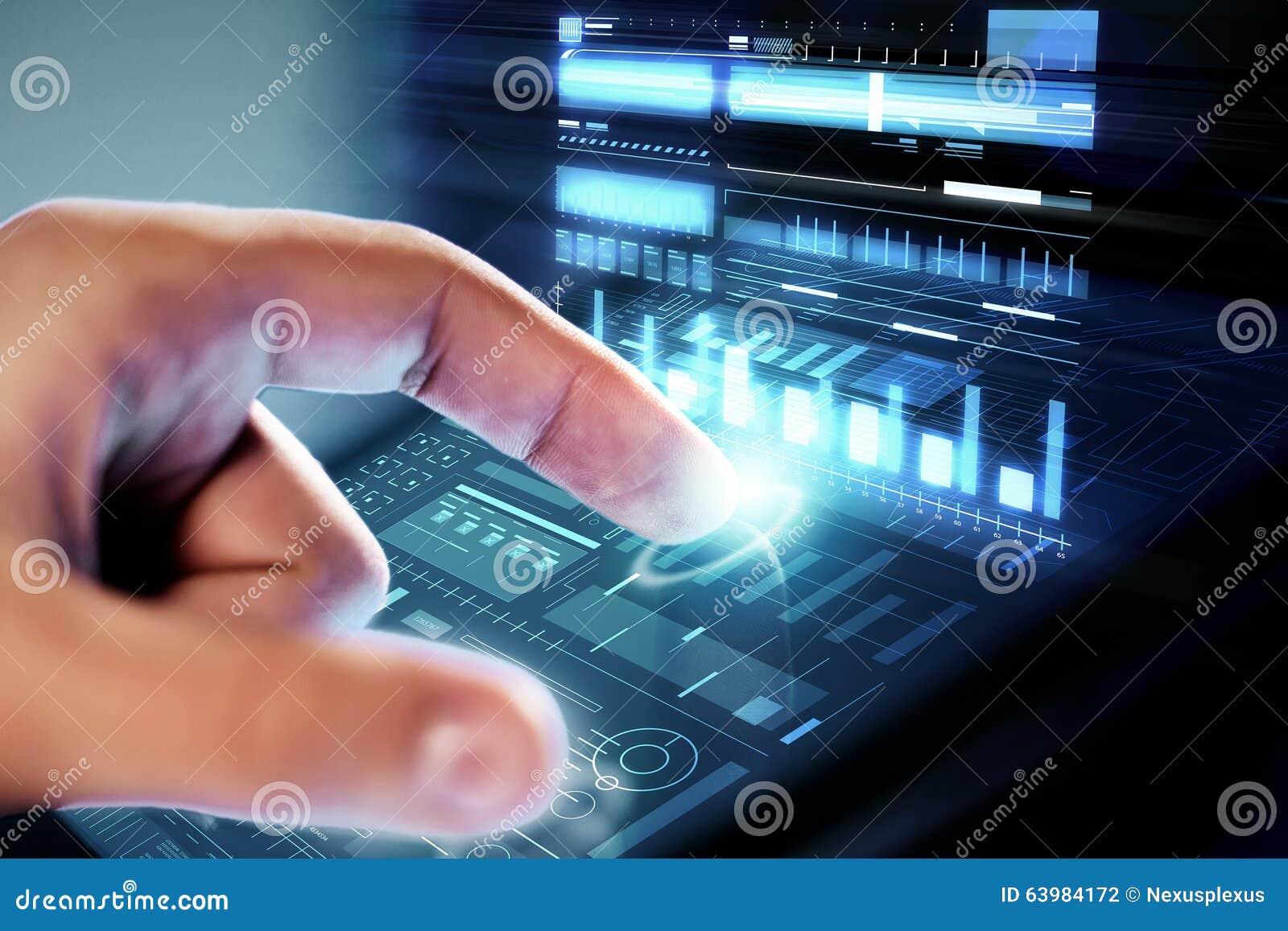 Using modern technologies stock photo. Image of click - 63984172