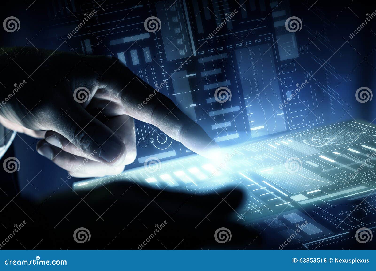 Using modern technologies stock photo. Image of control - 63853518