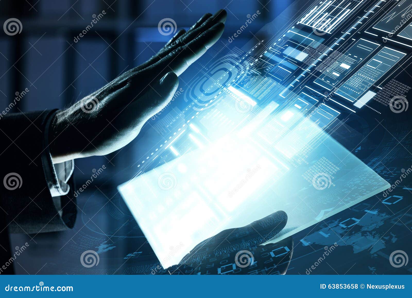 Using modern technologies stock photo. Image of digital - 63853658