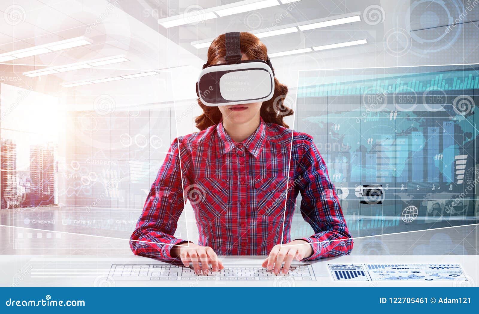 Using modern technologies stock image. Image of future - 122705461