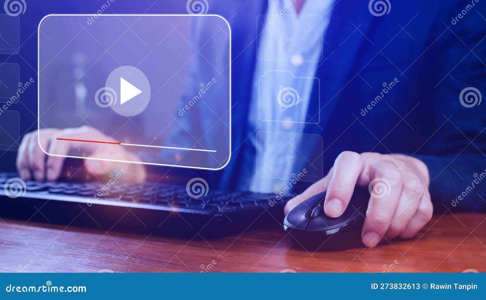 Using Mouse and Keyboard for Streaming Online, Watching Video on ...