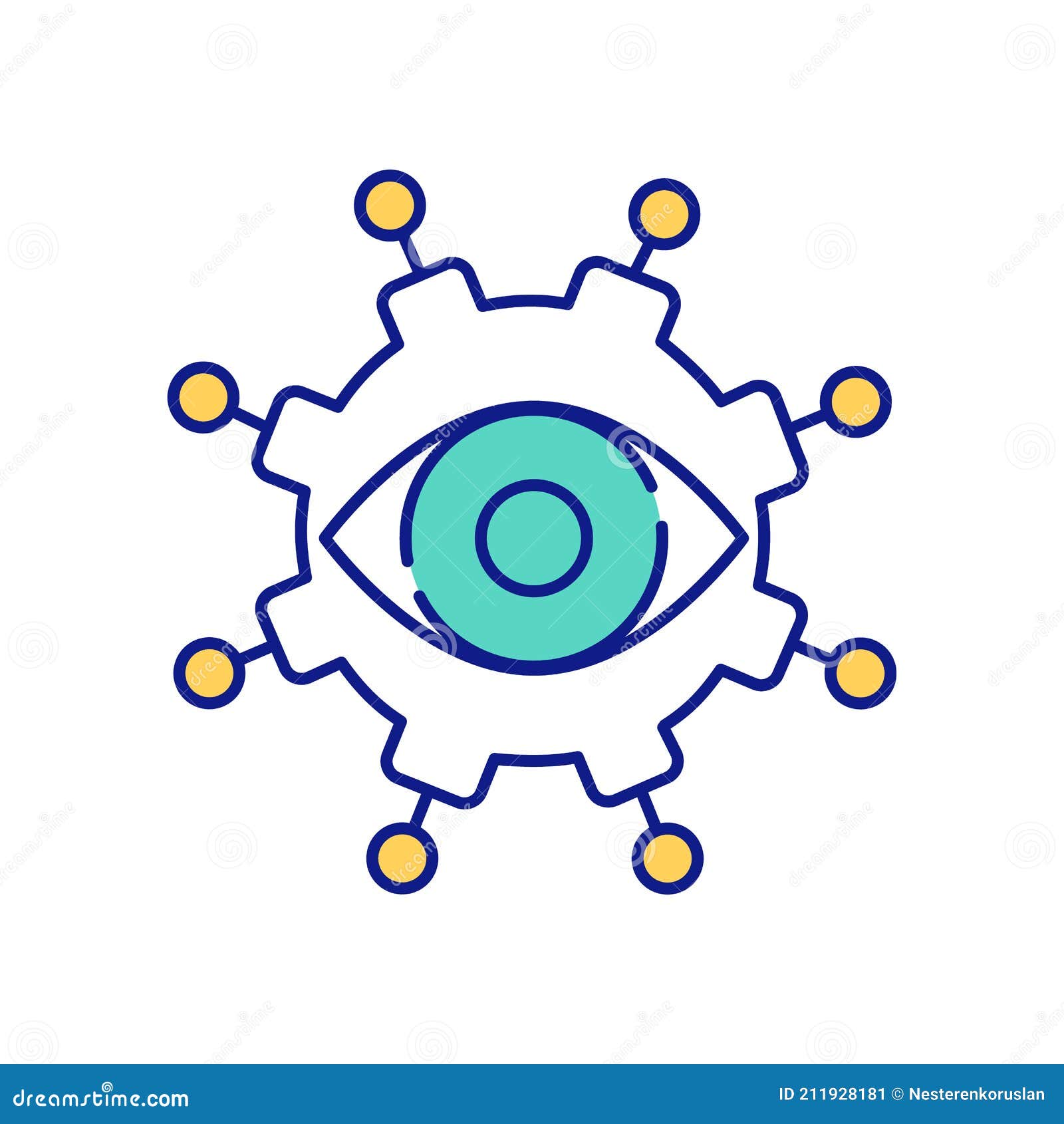 Using Qualitative and Quantitative Research Methods RGB Color Icon ...