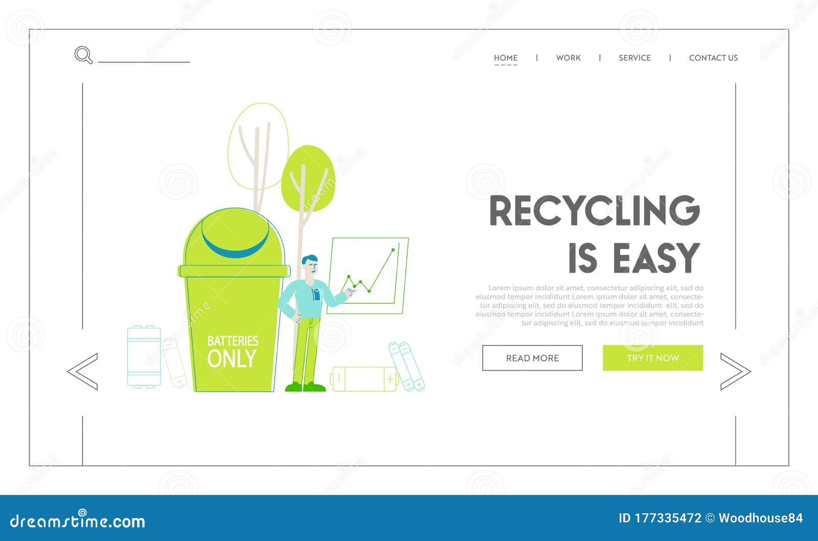 Man Performing Growing Arrow Chart With Statistics Information Of Using ...