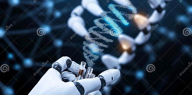 Using a Robotic Arm, a Biotech Engineer Handles Delicate Genetic ...