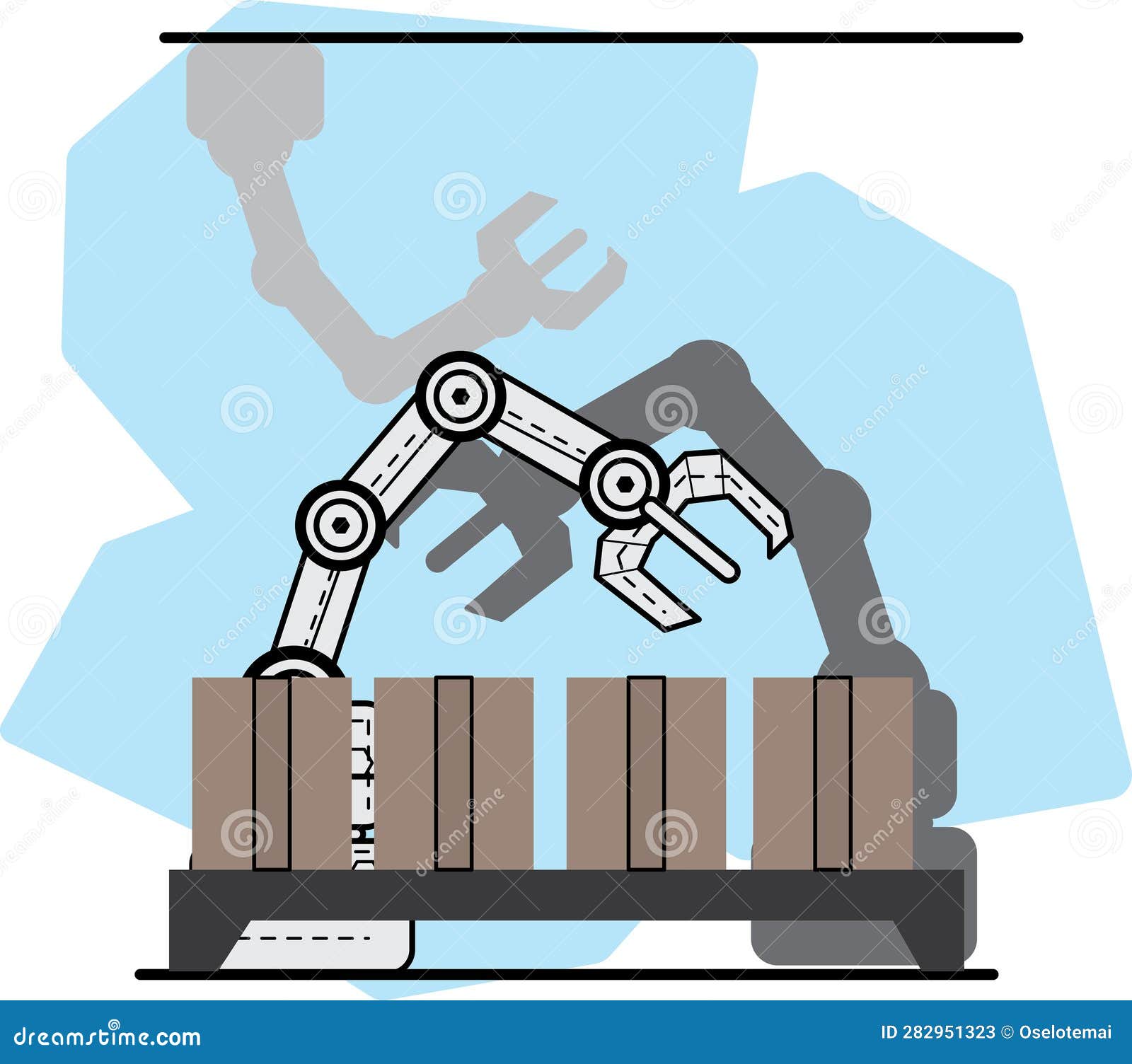 Using a Robotic Arm To Handle Goods ,business Resource Ideas Using ...