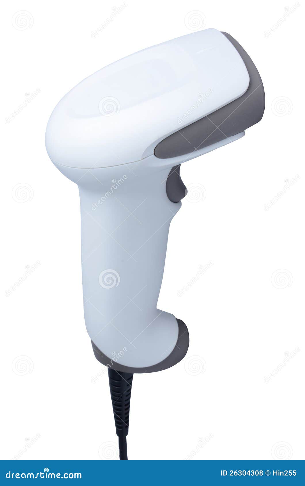 Using Scanner for Scanning Bar Code Stock Photo - Image of hand ...